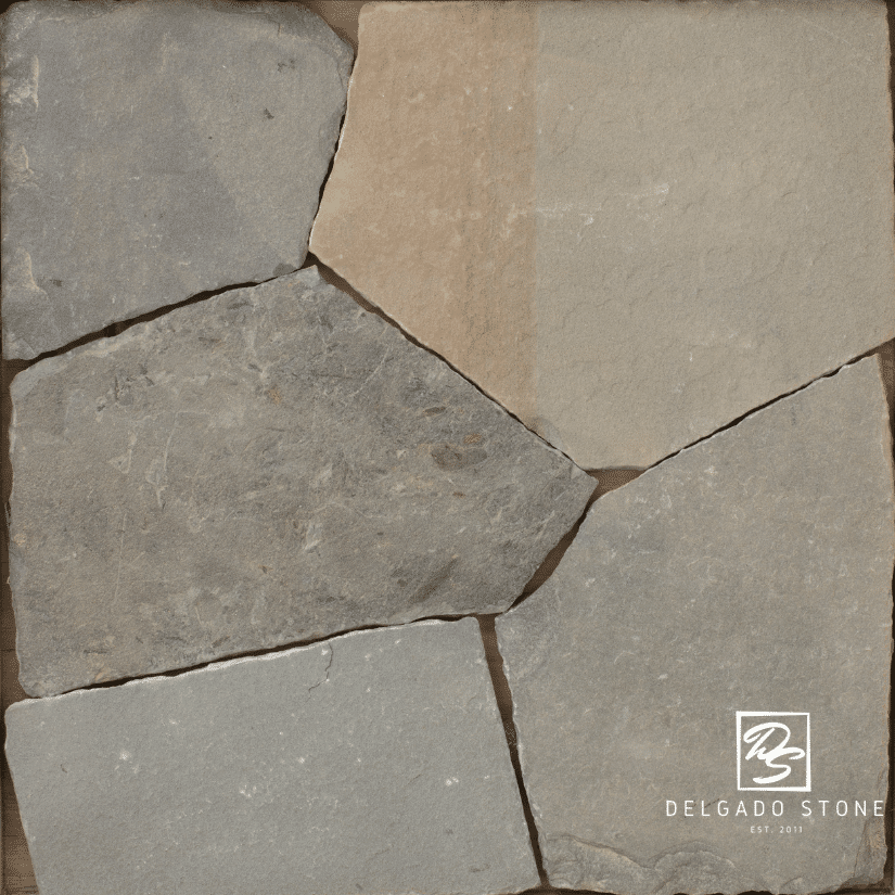 Fieldstone Dark Natural Stone Veneer - Delgado Stone