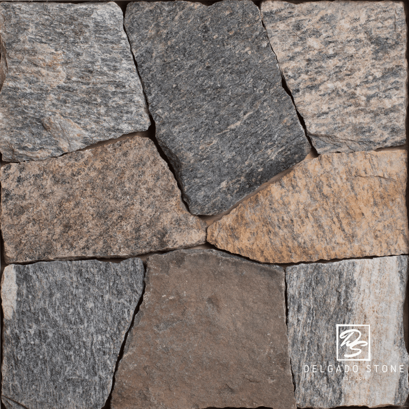 Split Fieldstone Veneer | Split Face Fieldstone | Delgado Stone