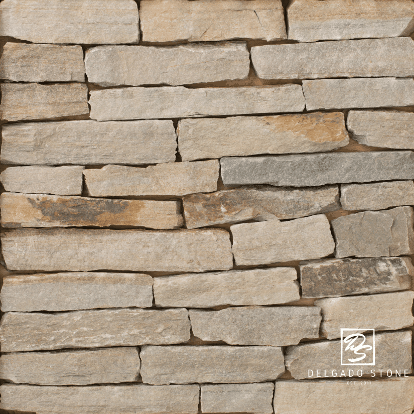 Colonial Tan Stone Veneer - Colonial Tan Ashlar - Real Thinstone Veneer