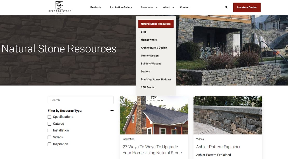 The Delgado Difference: Making Stone Selection Easier