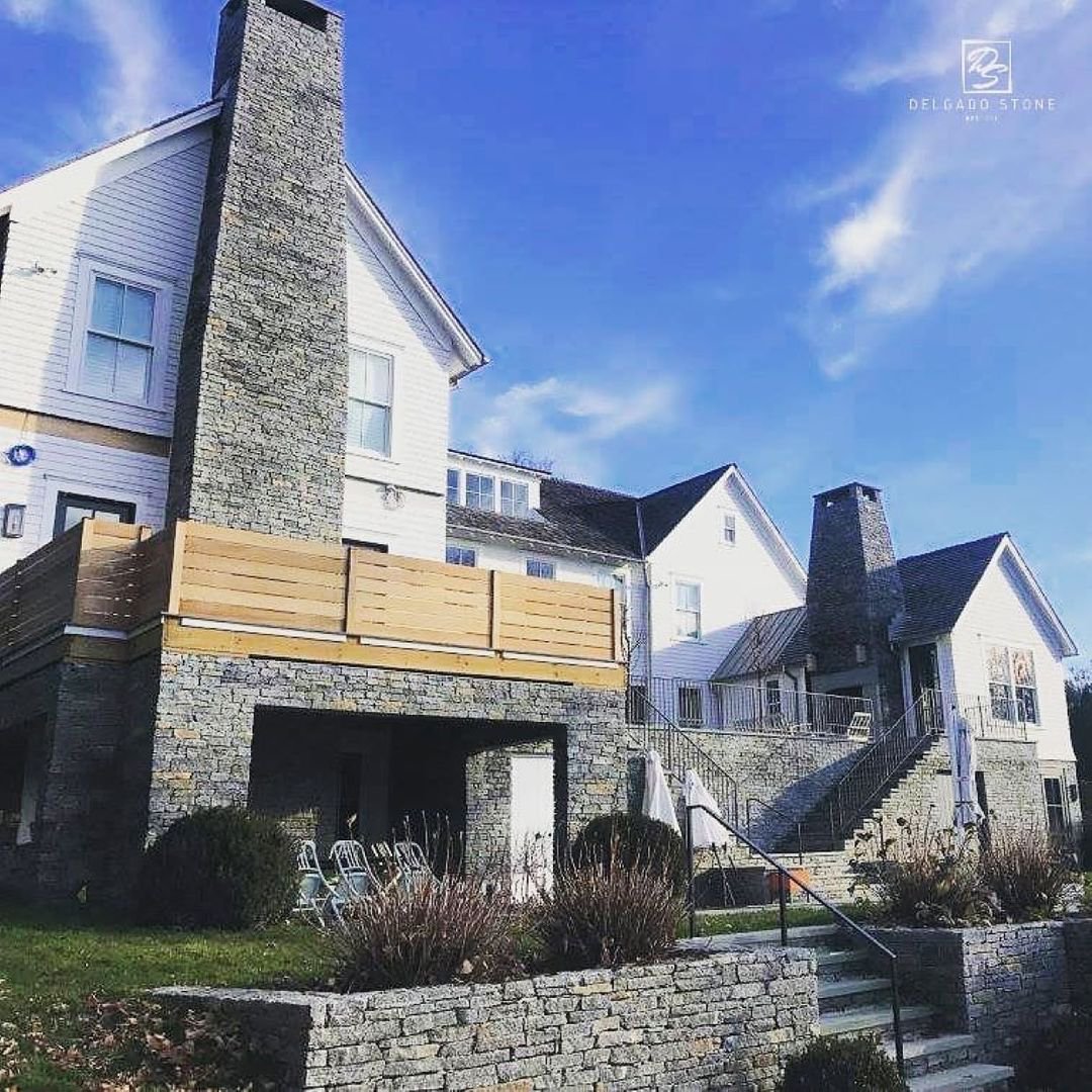Chimney Designs that Inspire with All-Natural Stone