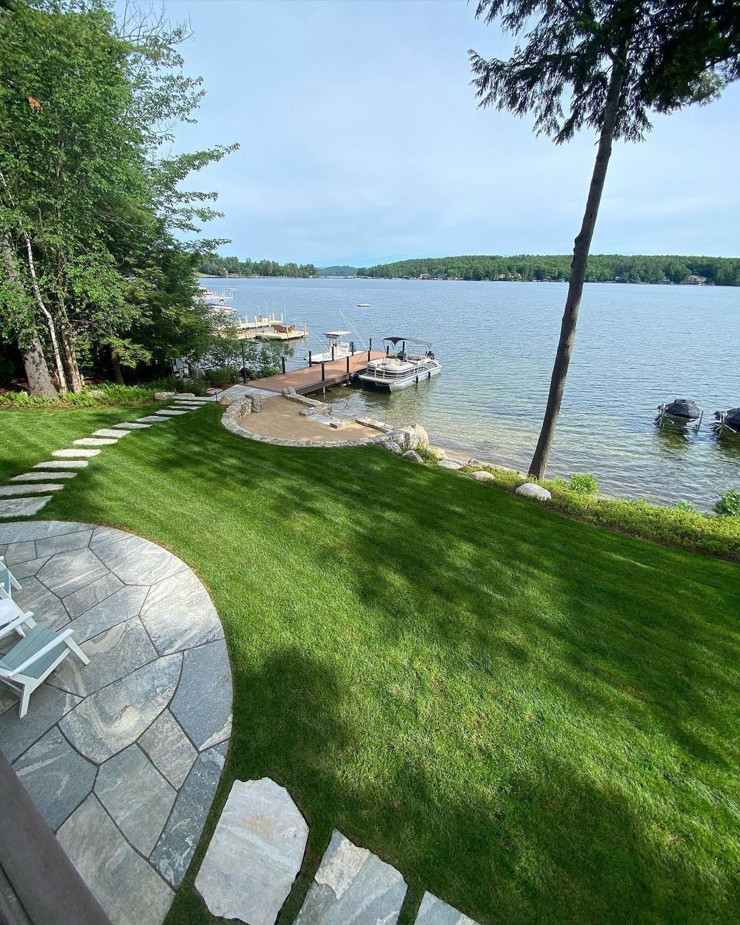 Waterfront Projects Featuring Natural Stone Designs