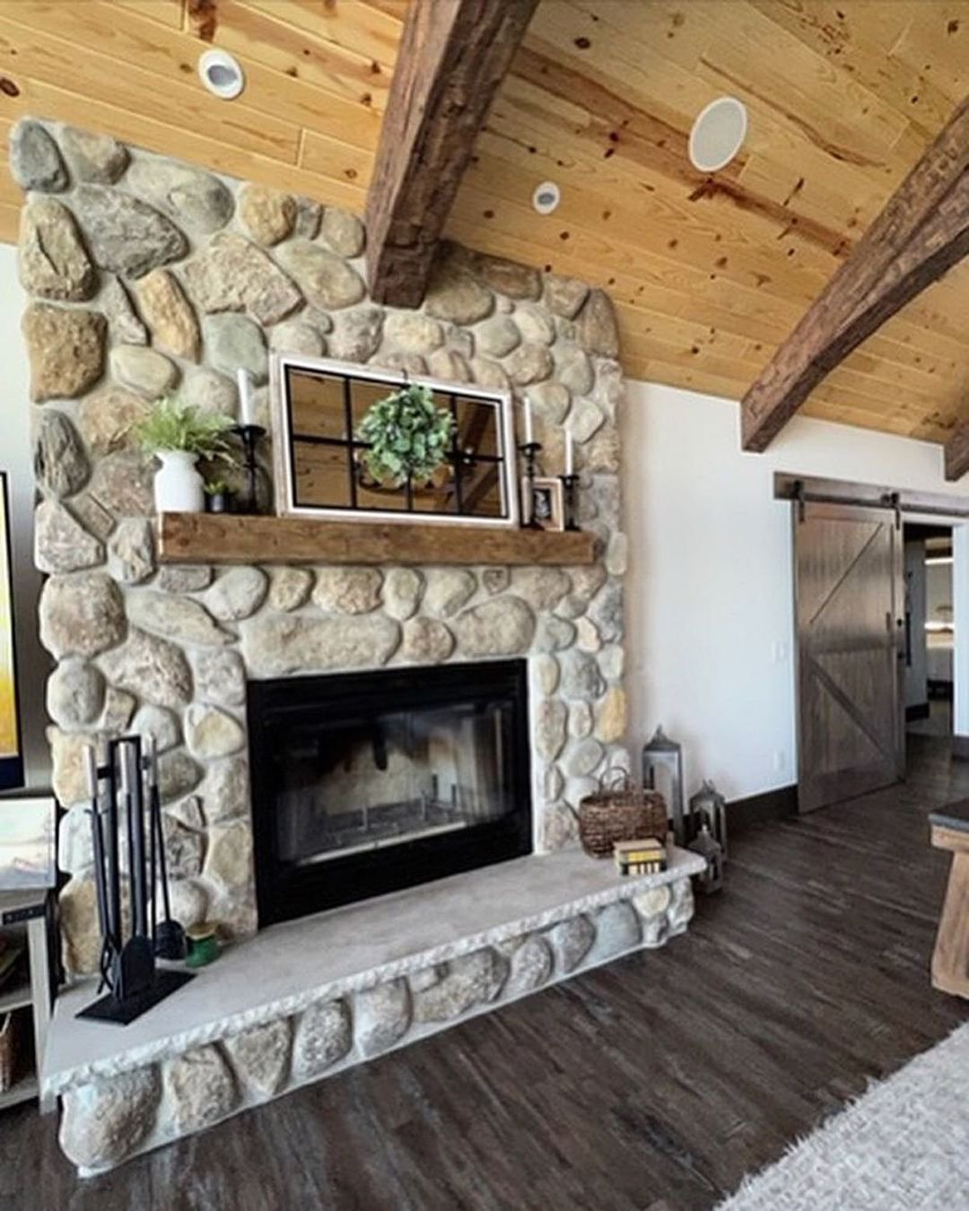 Three Interior Designs Transformed with a Fireplace Feature