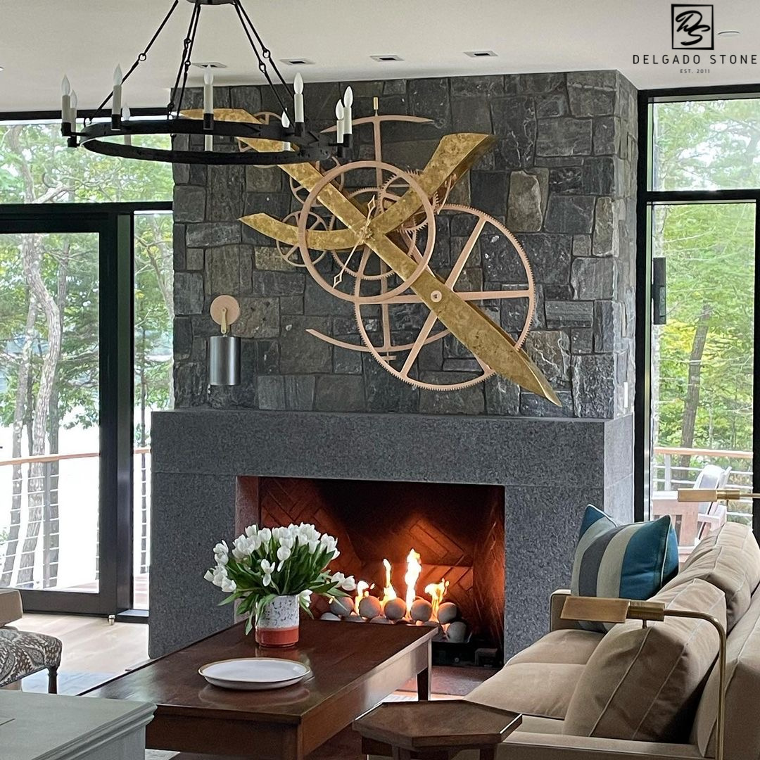 5 Ways Natural Stone Fireplaces Transform Living Rooms