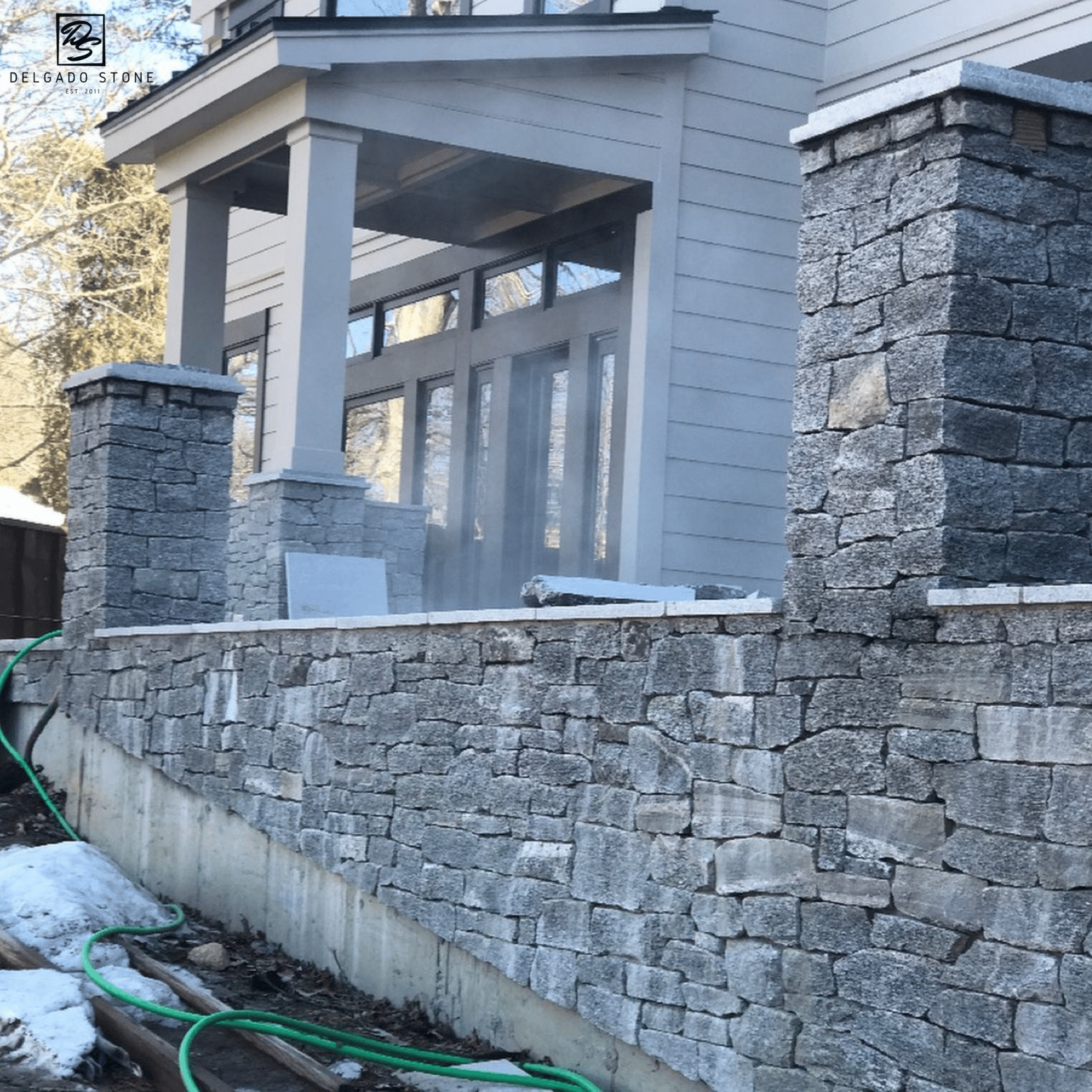 Product Spotlight: Greenwich Blue Ashlar Thinstone Veneer