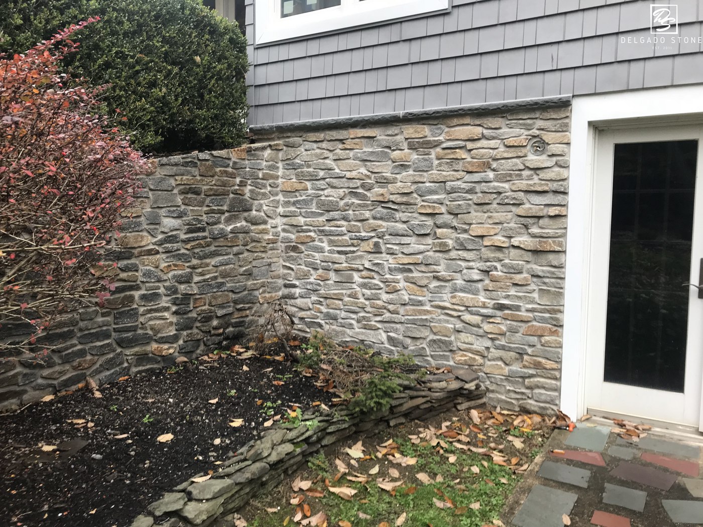 Two Different Applications When Installing Ledge Stone Veneer