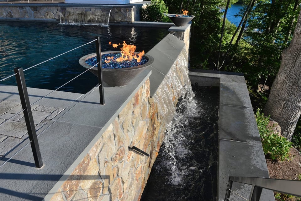 CT Pool Company Uses Natural Stone Veneer and Flag Stone to Win ...