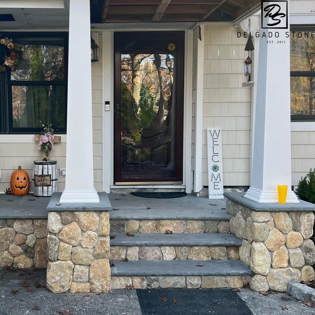 5 Exterior Natural Stone Projects Inspired for Fall