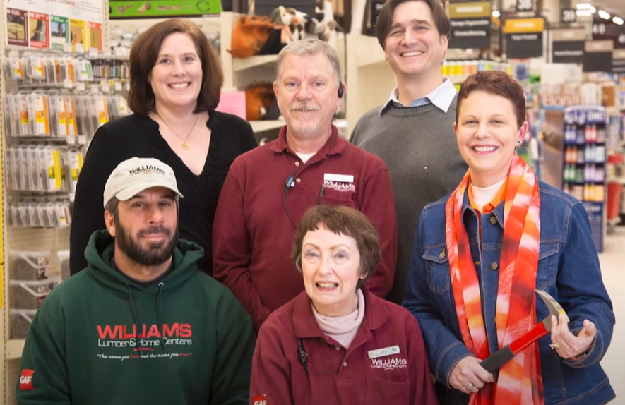 Designing Spaces Episode Features Our Authorized Dealer, Williams Lumber