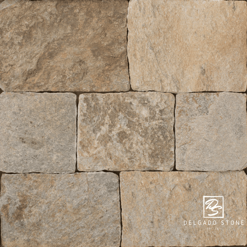 Colonial Tan Stone Veneer - Colonial Tan Ashlar - Real Thinstone Veneer