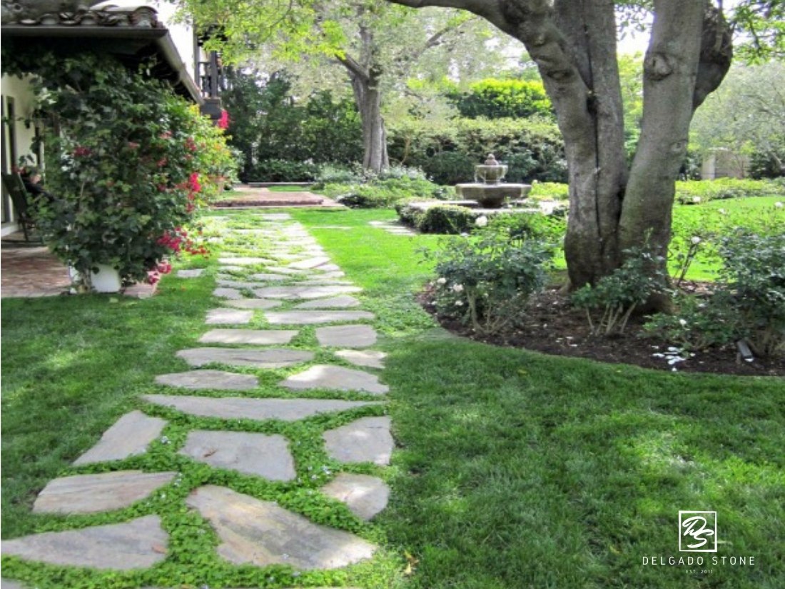 Natural Stone Flagging - Flag Stone - Stone Walkway