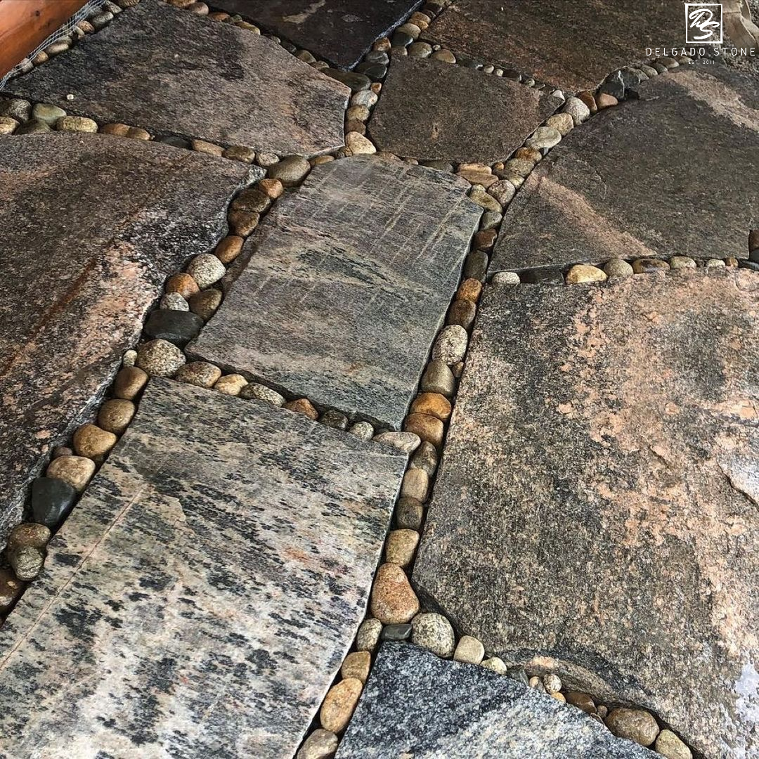 Three Unique Installation Designs For Sawn Flagstone