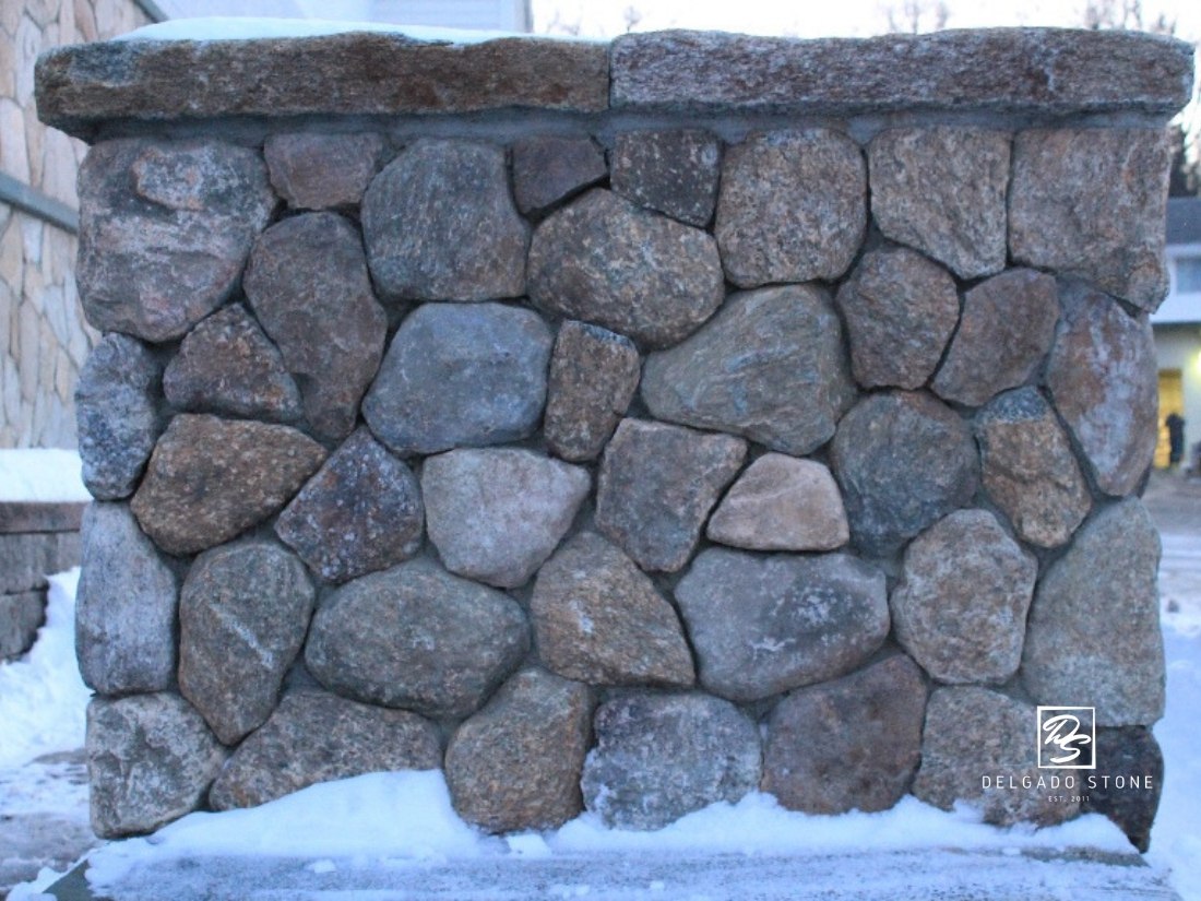 Old New England Rounds - New England Fieldstone - Delgado Stone