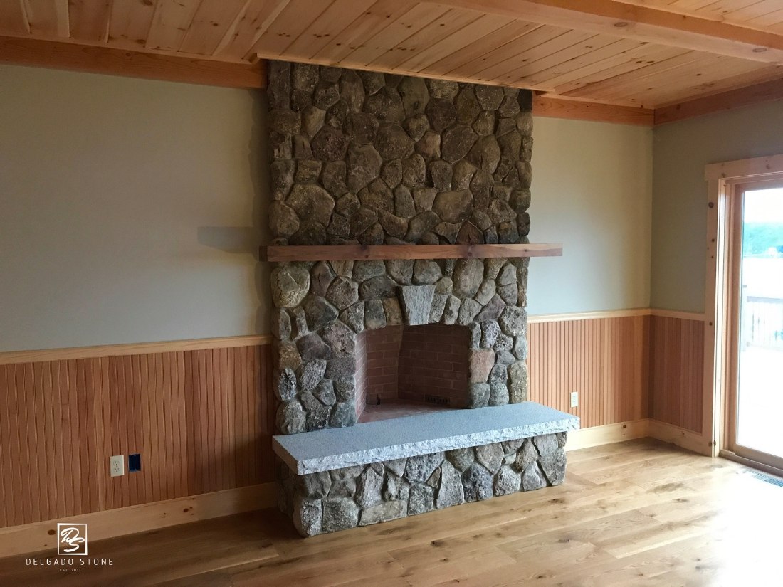 Old New England Rounds - New England Fieldstone - Delgado Stone