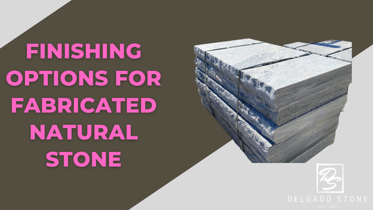 Finishing Options For Fabricated Natural Stone (Video)